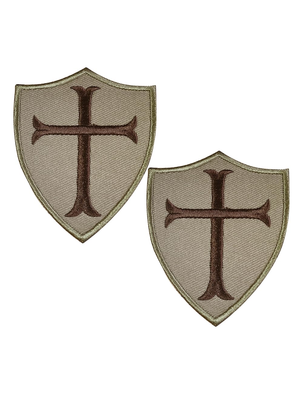 Amazon.com: AliPlus 2 PCS Knights Templar Cross Patches Knight Team Patches The Crusaders ...