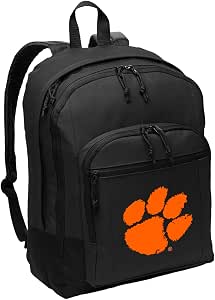 Amazon.com: Broad Bay Clemson University Backpack - MEDIUM SIZE ...