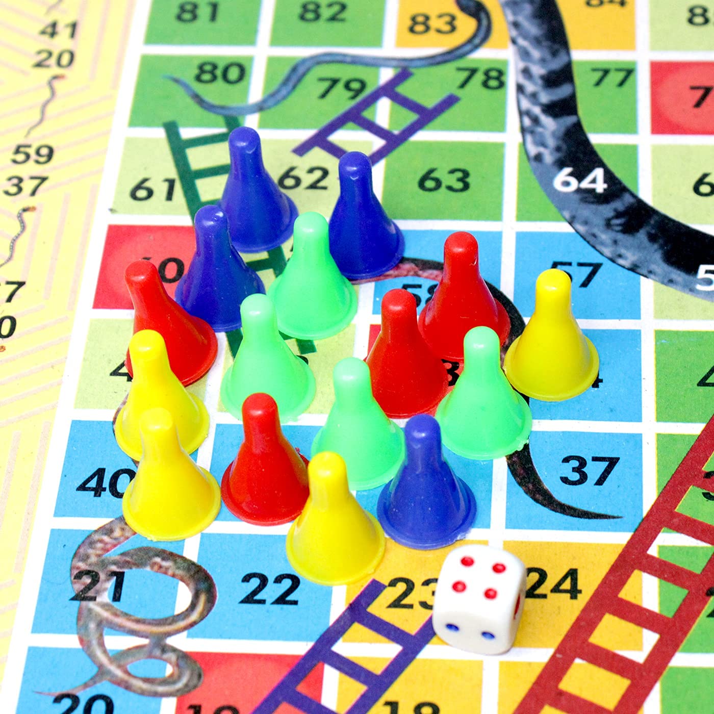 Buy GLAN Foldable Ludo Game Study Table with Snakes and Ladders for ...