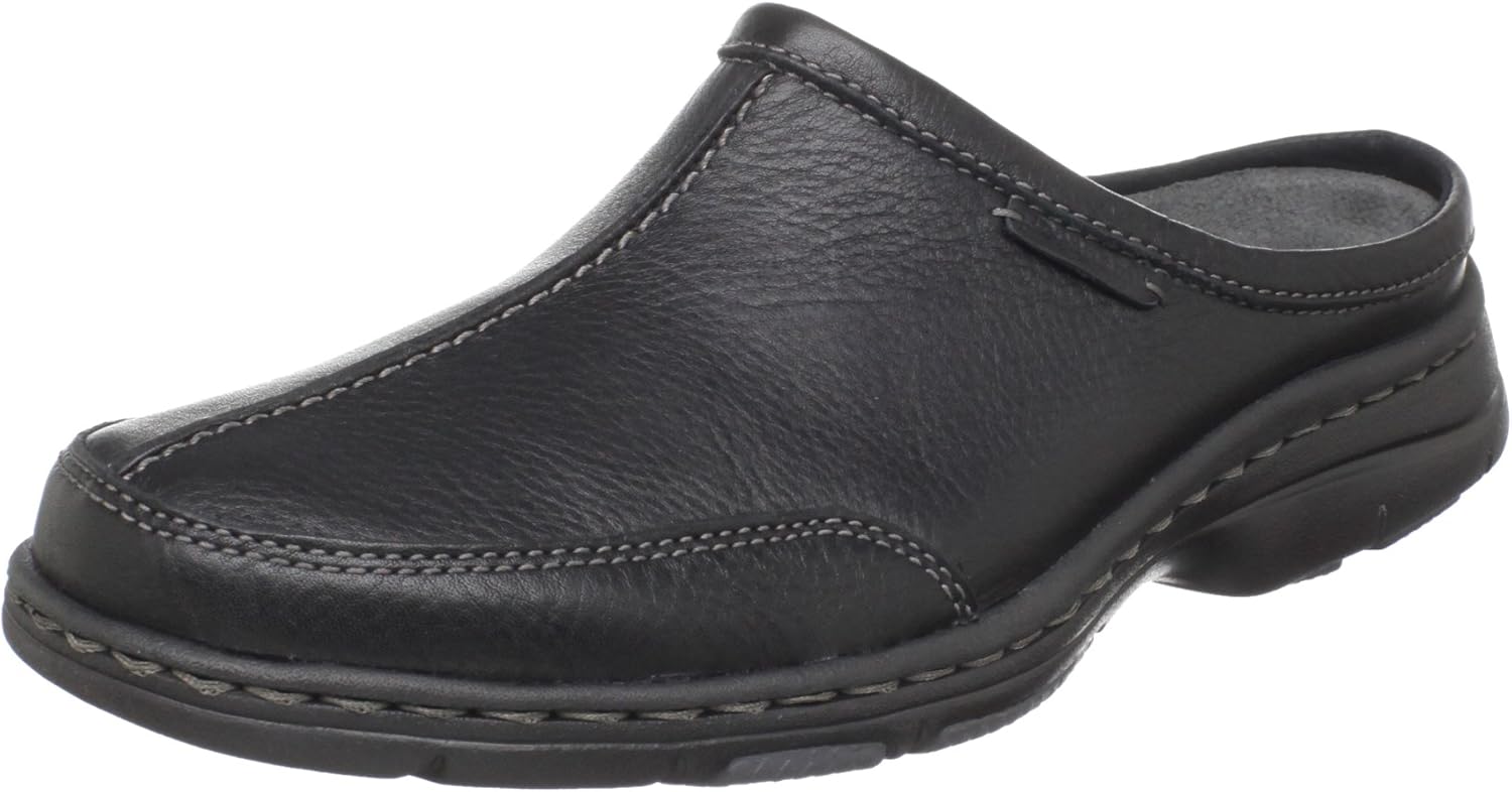 Amazon.com | Dunham Men's MCE747, Black, 8 D US | Mules & Clogs