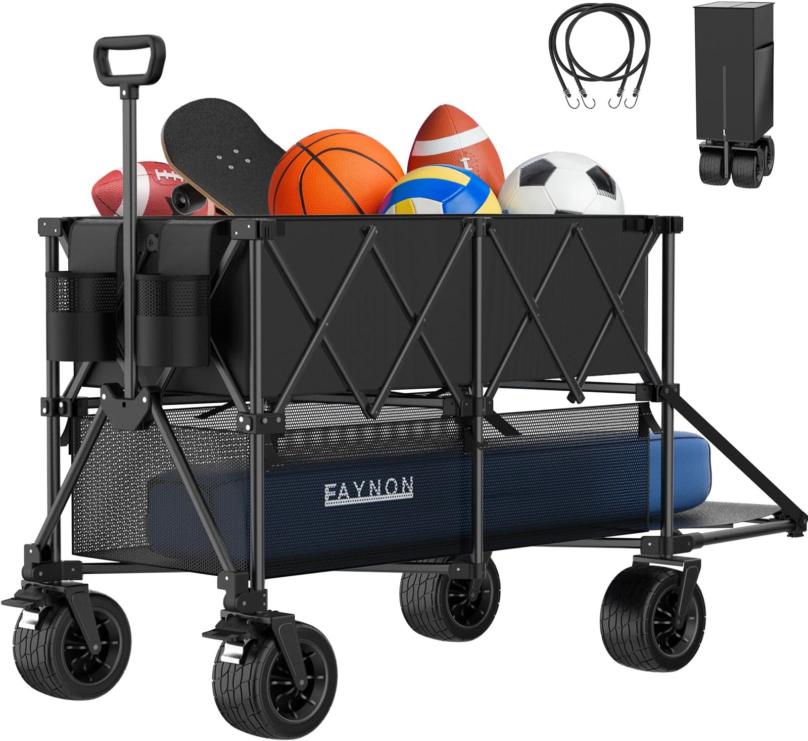 Amazon.com: UNITON Double Decker Wagon 600lb Capacity & 400L ...