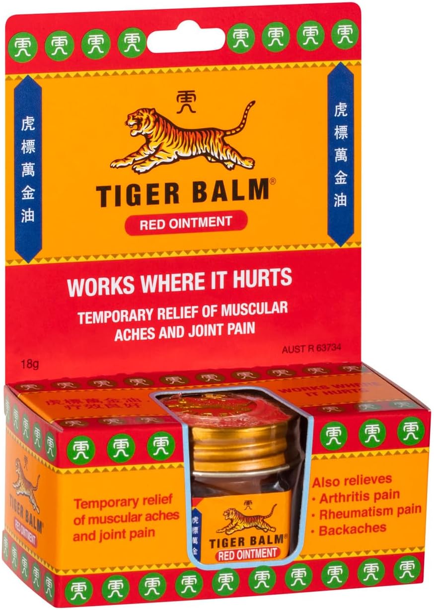 Tiger Balm Red Ointment 18 g : Amazon.com.au: Health, Household ...