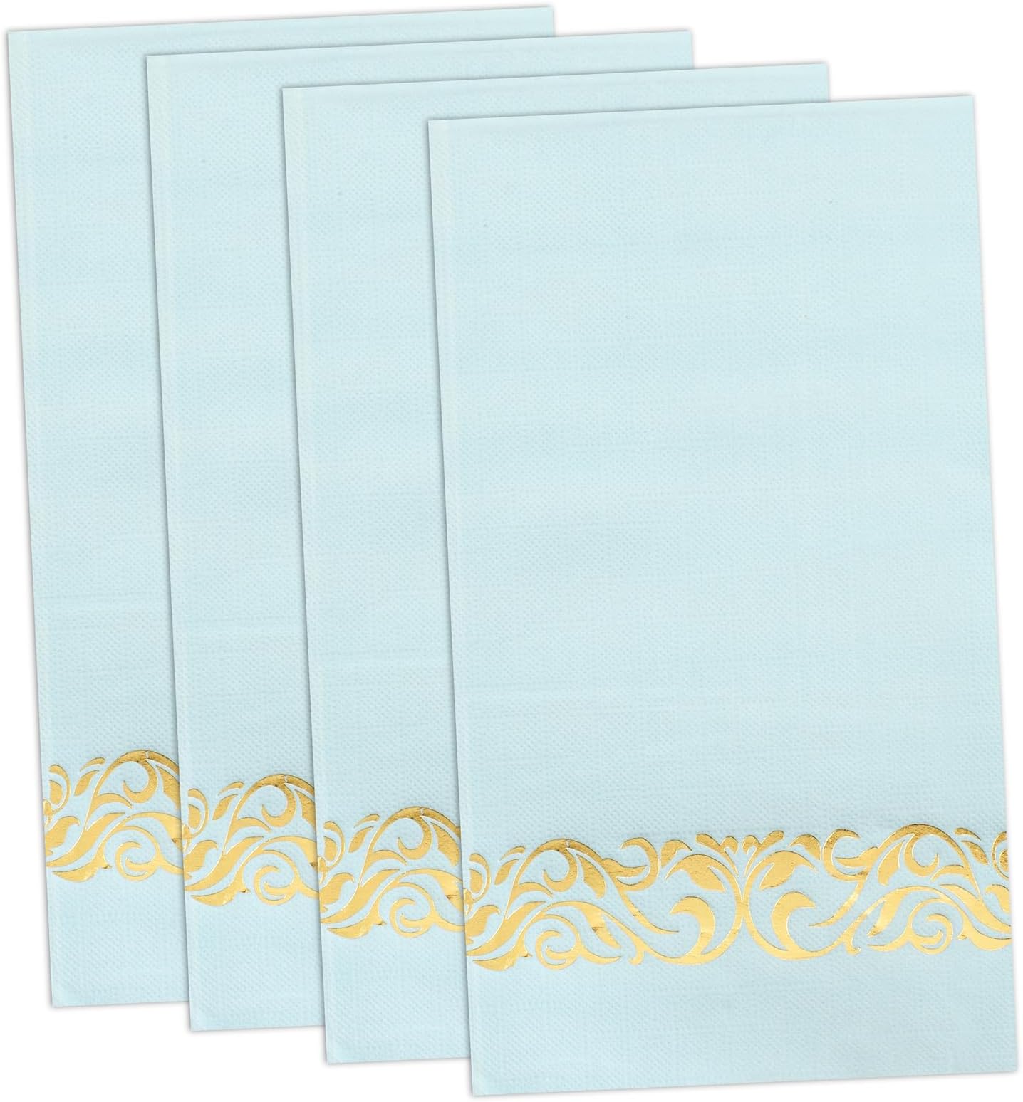 Amazon.com: NatNarr 120 Pcs Light Blue Napkins Disposable Blue Dinner ...
