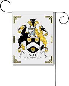 Amazon.com : Noble Coat of Arms/Noble Family Crest 11 X 15 Garden Flag ...