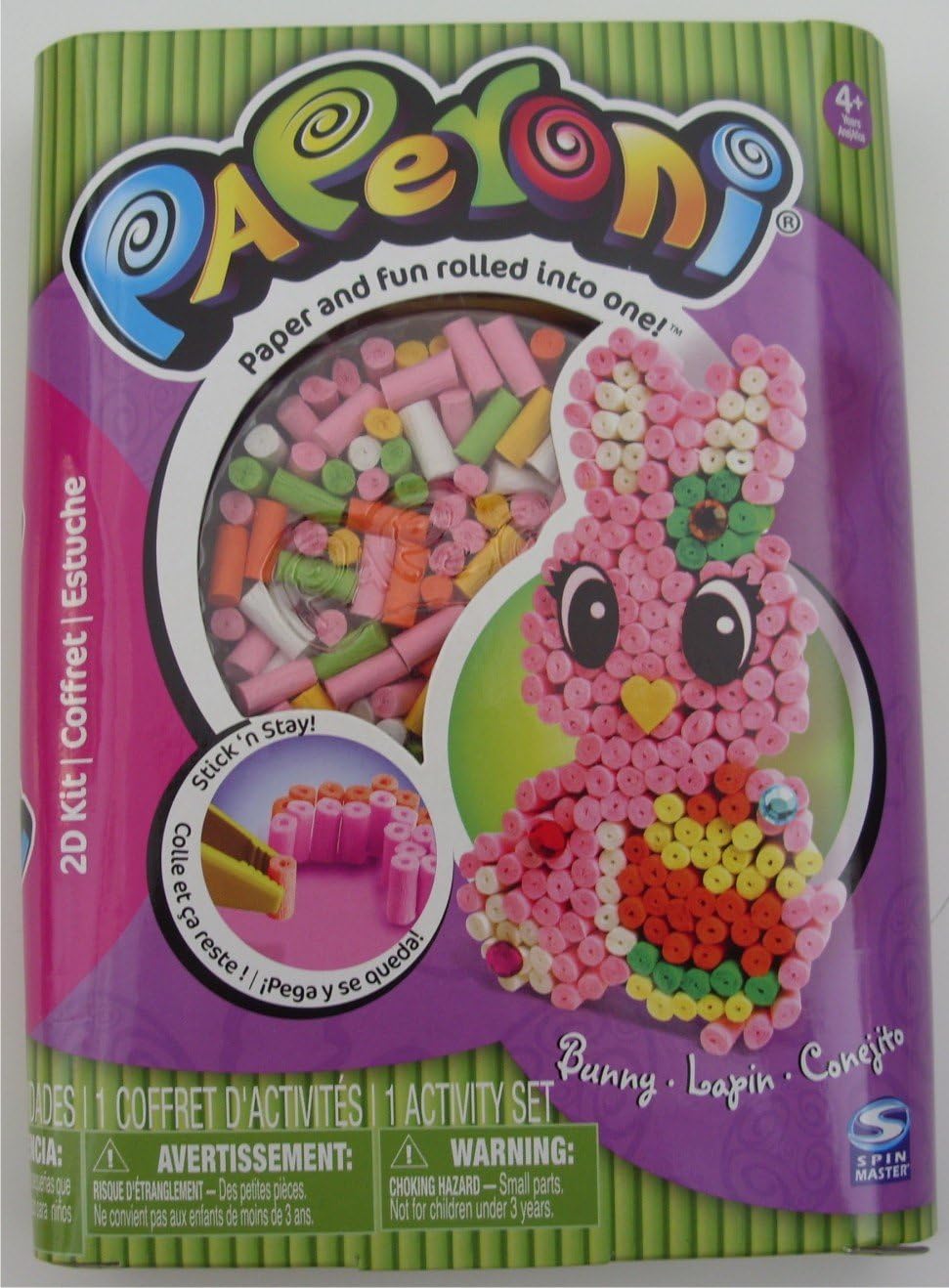 Amazon.com: Paperoni 2D Easter Kit - Bunny : Toys & Games