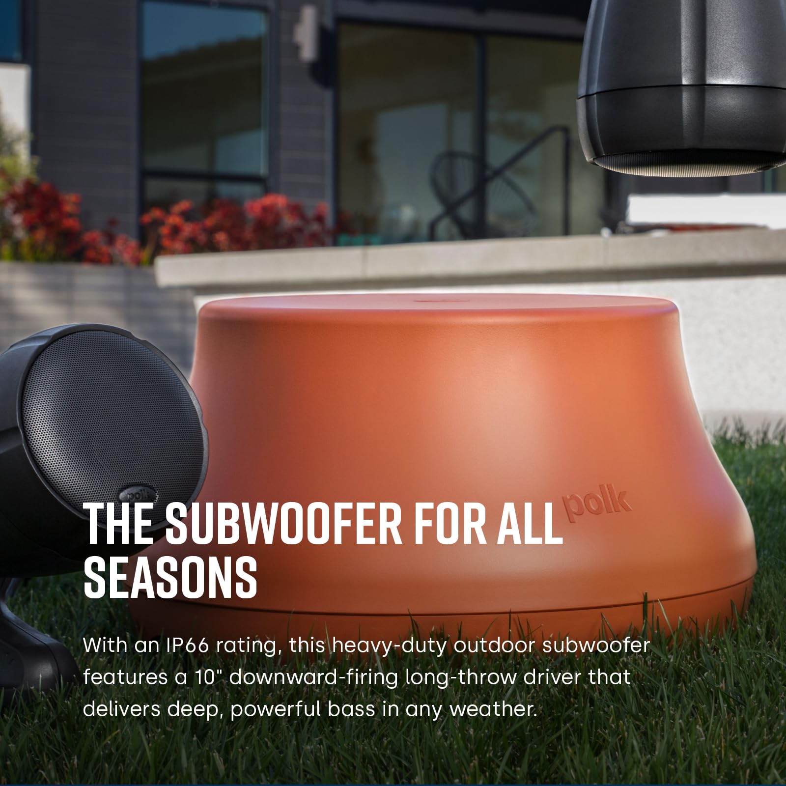 Snapklik.com : Atrium SUB100 Outdoor Passive Subwoofer, Features 10 ...