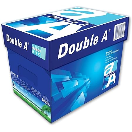 Double A Drucker-/ Kopierpapier Expressbox: A4, 80 g/m², 2500 Blatt (lose), weiß : Amazon.de ...