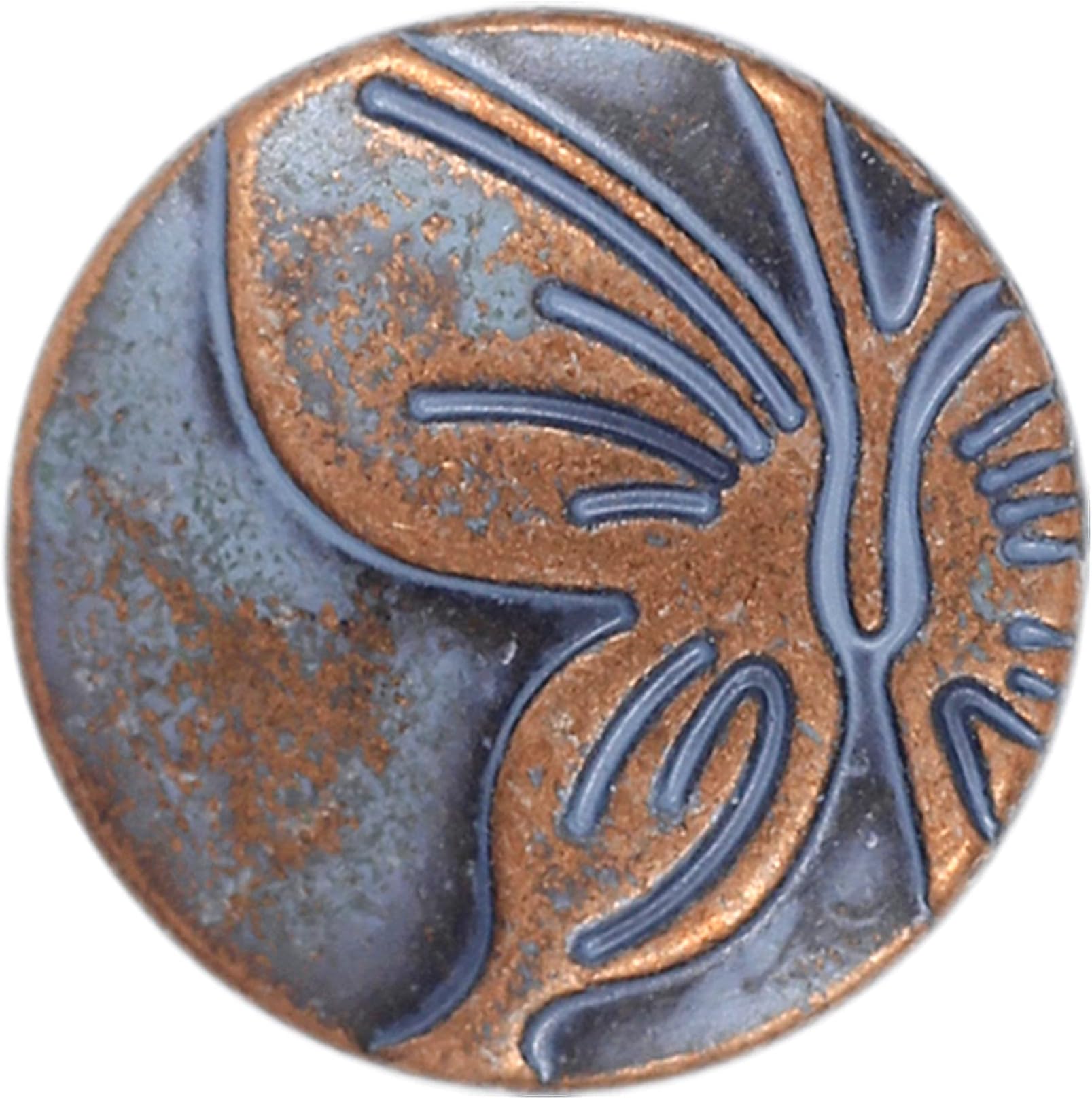 Amazon.com: Bezelry 12 Pieces Butterfly Metal Shank Buttons. 17mm (11/ ...