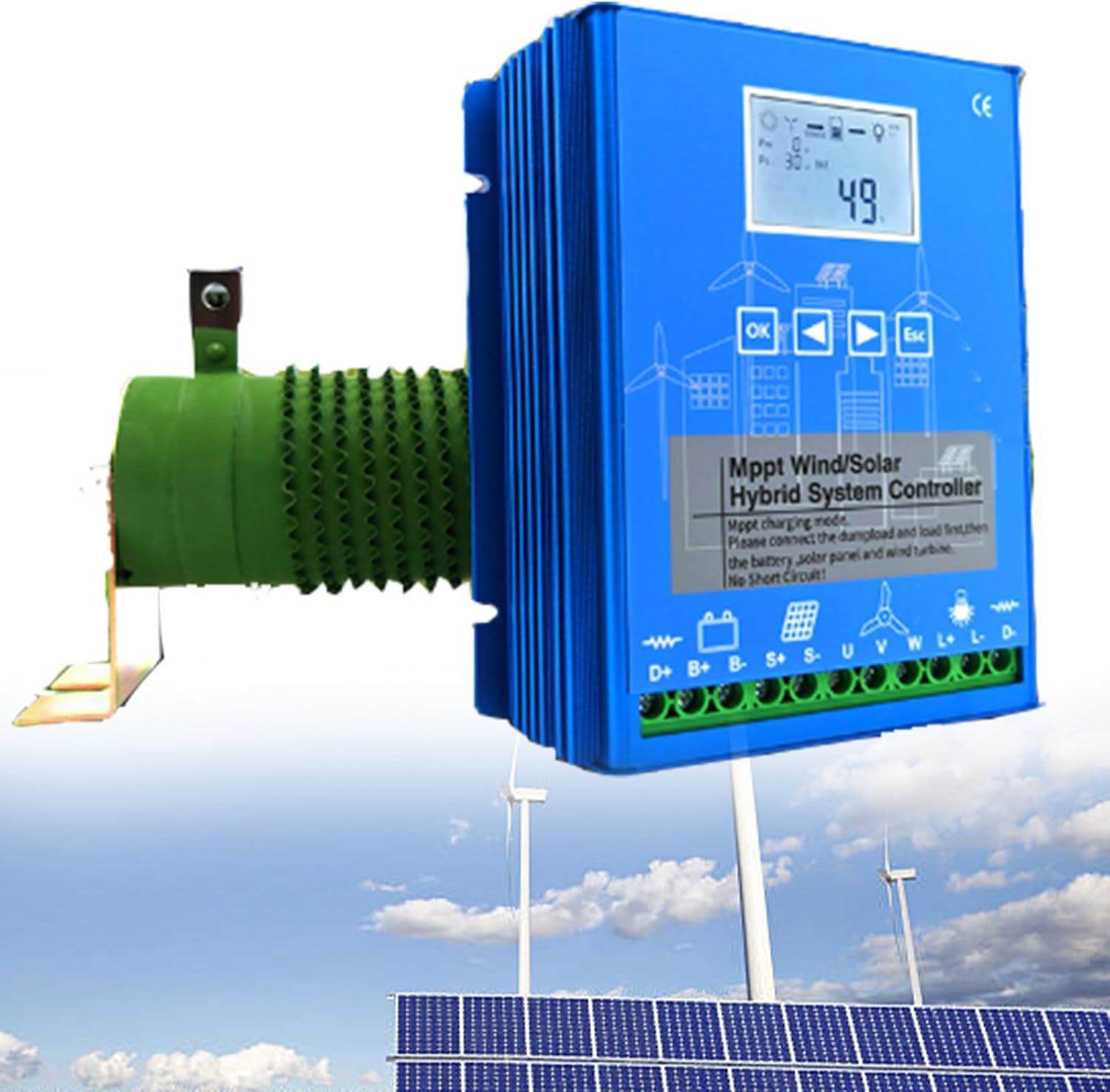 12000 Wind Solar Hybrid System Controller, Wind Solar Hybrid Mppt ...