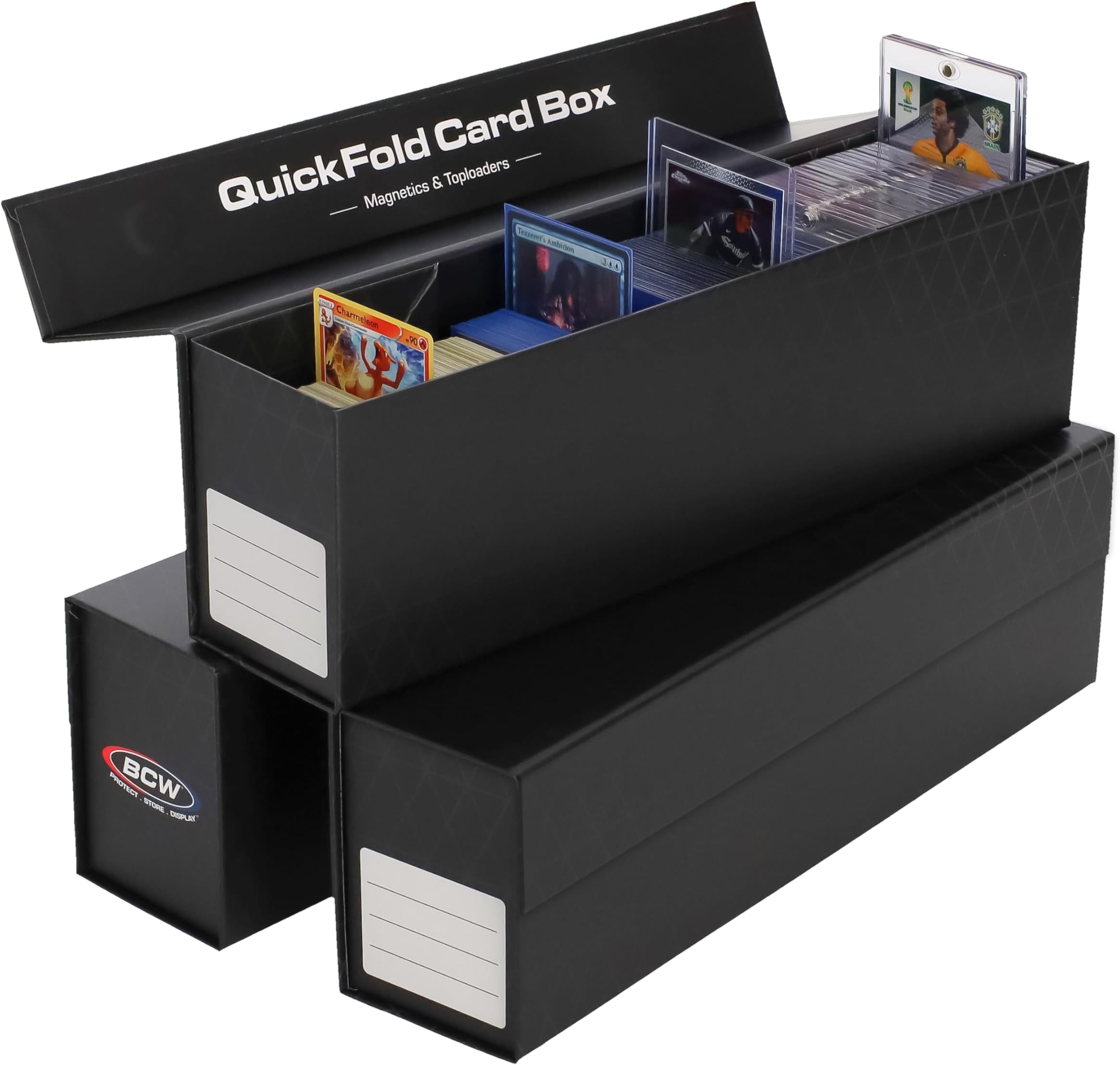 Amazon.com: BCW Collectible Card Bin - Holds 3200 Cards - Large Card ...