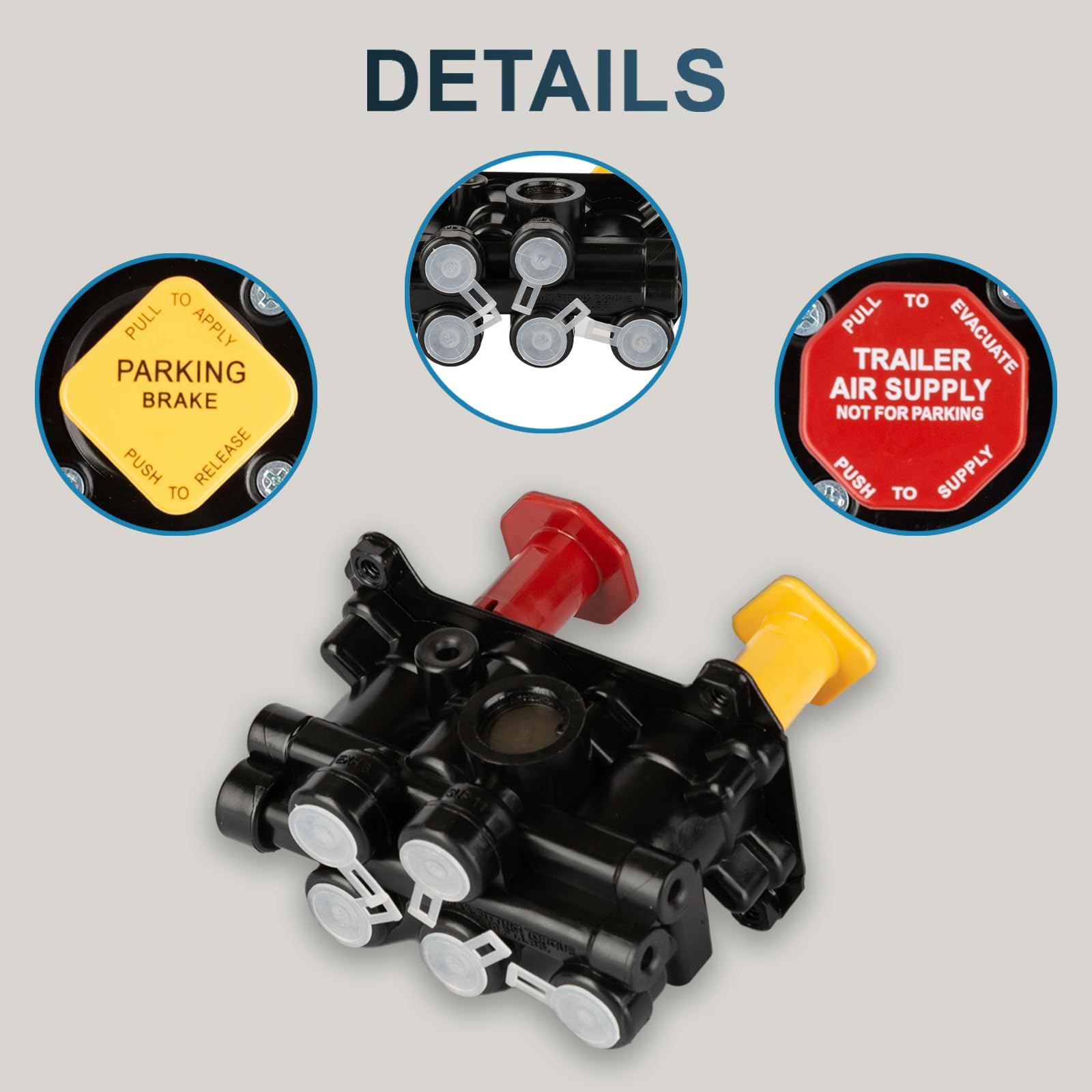 Truck Dash Valve Replacement For Volvo Freightliner MV-3 Truck Dash ...