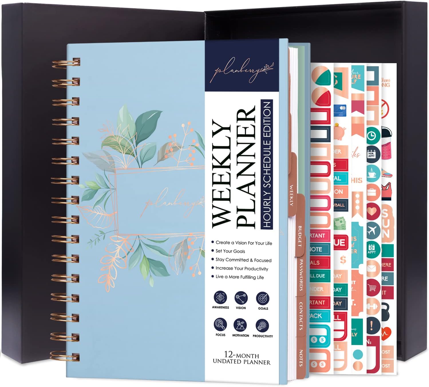 Amazon.com : AT-A-GLANCE Foundation Planner, Undated Inspiration ...