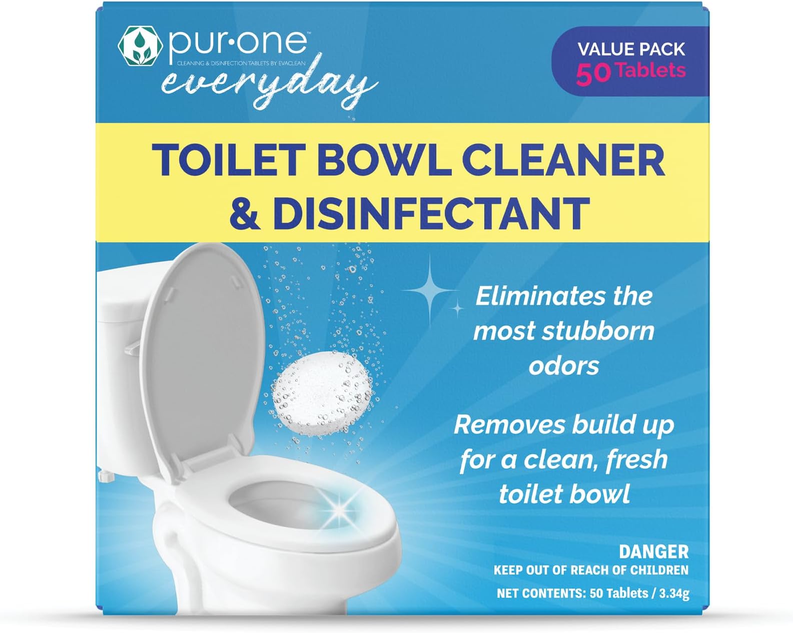Amazon.com: BLUELAND Toilet Bowl Cleaner Starter Set - Eco Friendly ...