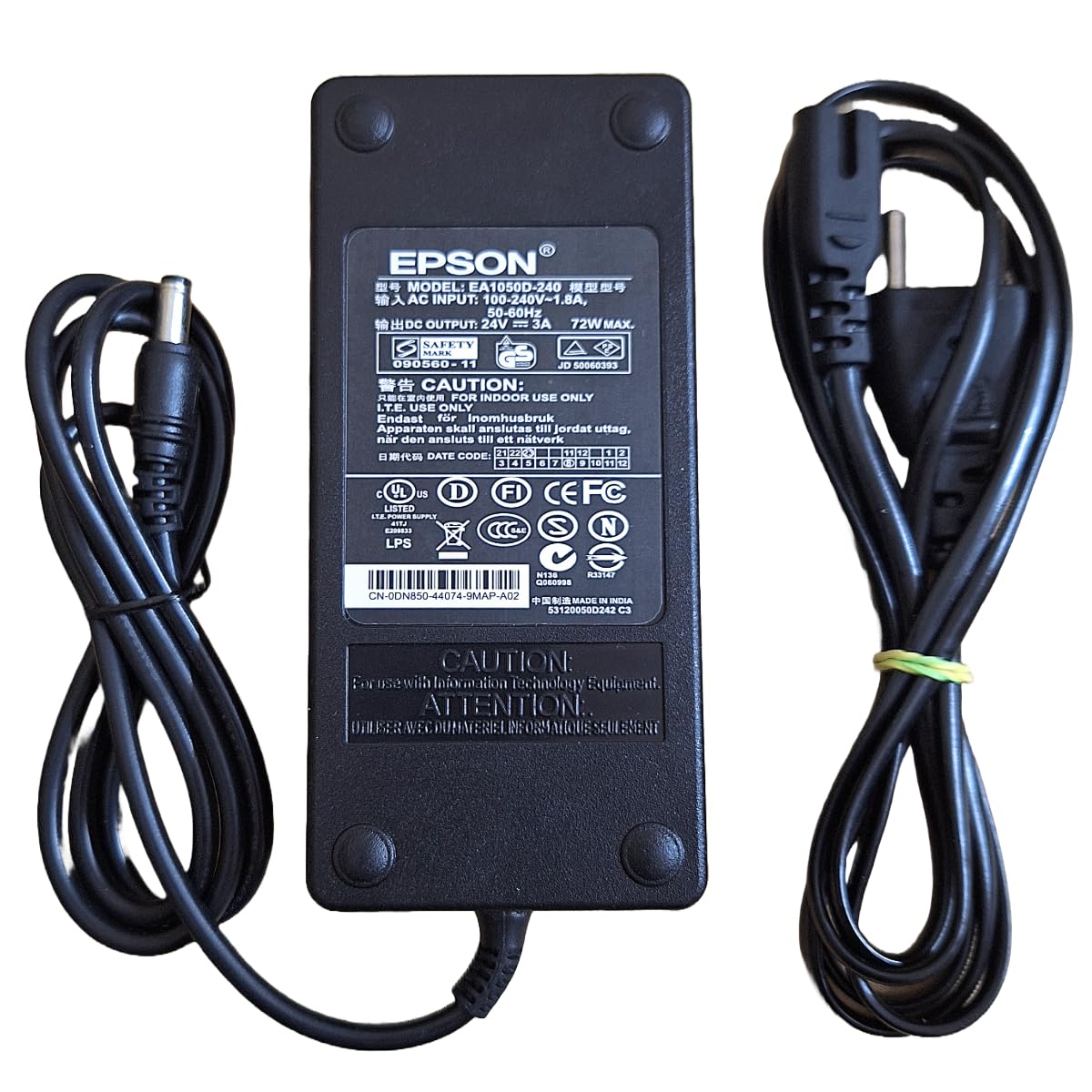 Shree 24 Volt 3 Amp Power Adapter | Power Supply Compatible for Barcode ...