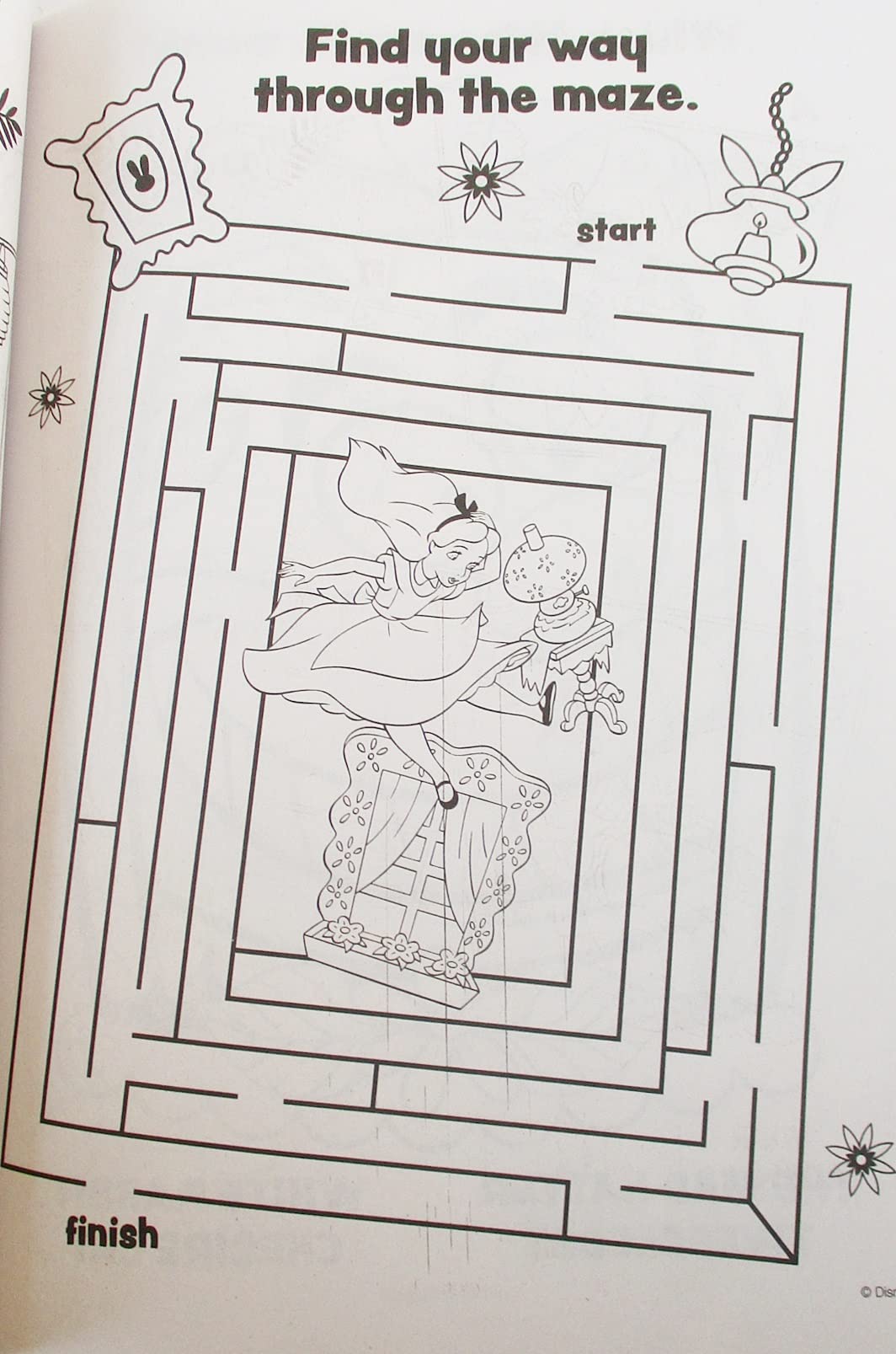 Alice In Wonderland Maze Printable Amazon.com: Alice In Wonderland