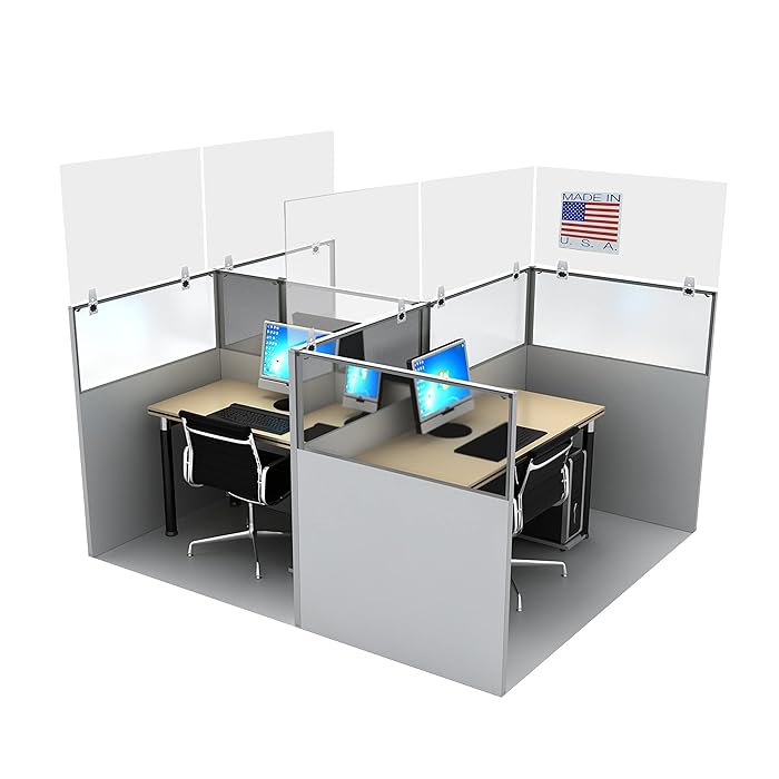Buy Cubicle Sneeze Guard by SPEEDYORDERS – Sneeze Guard for Cubicle ...