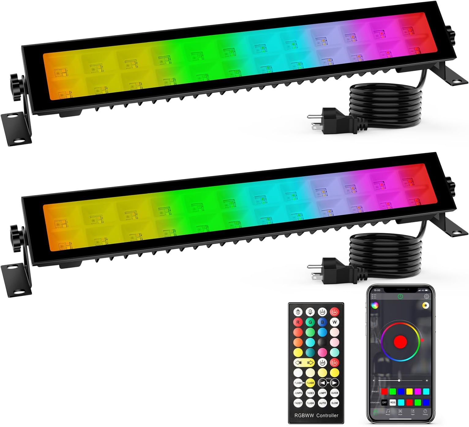 Amazon.com: Boulder IP65 Waterproof Outdoor LED bar wash light LED Wall ...