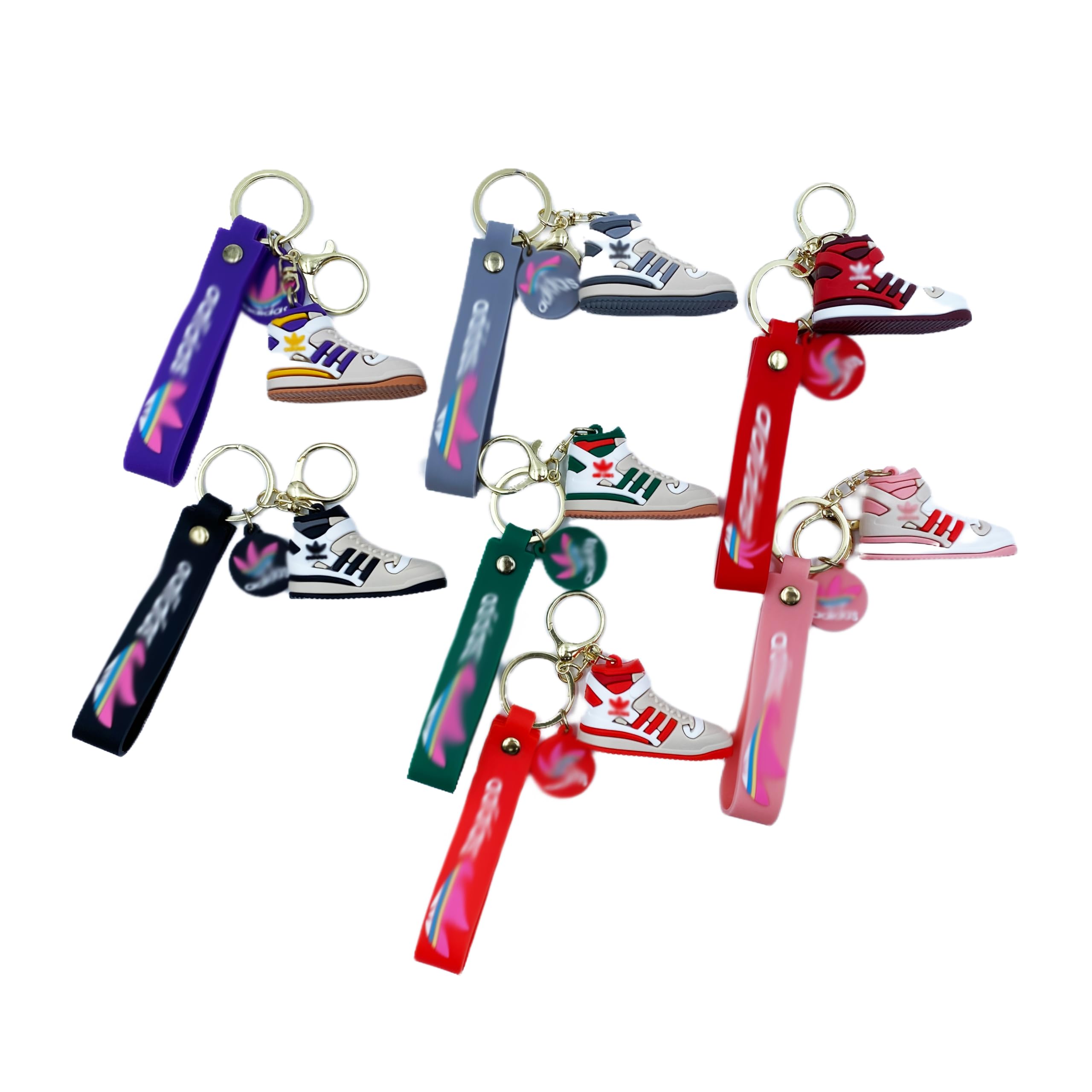 Buko Lifestyle 3D Sneaker Keychain Miniature Sports Shoe Keyring ...