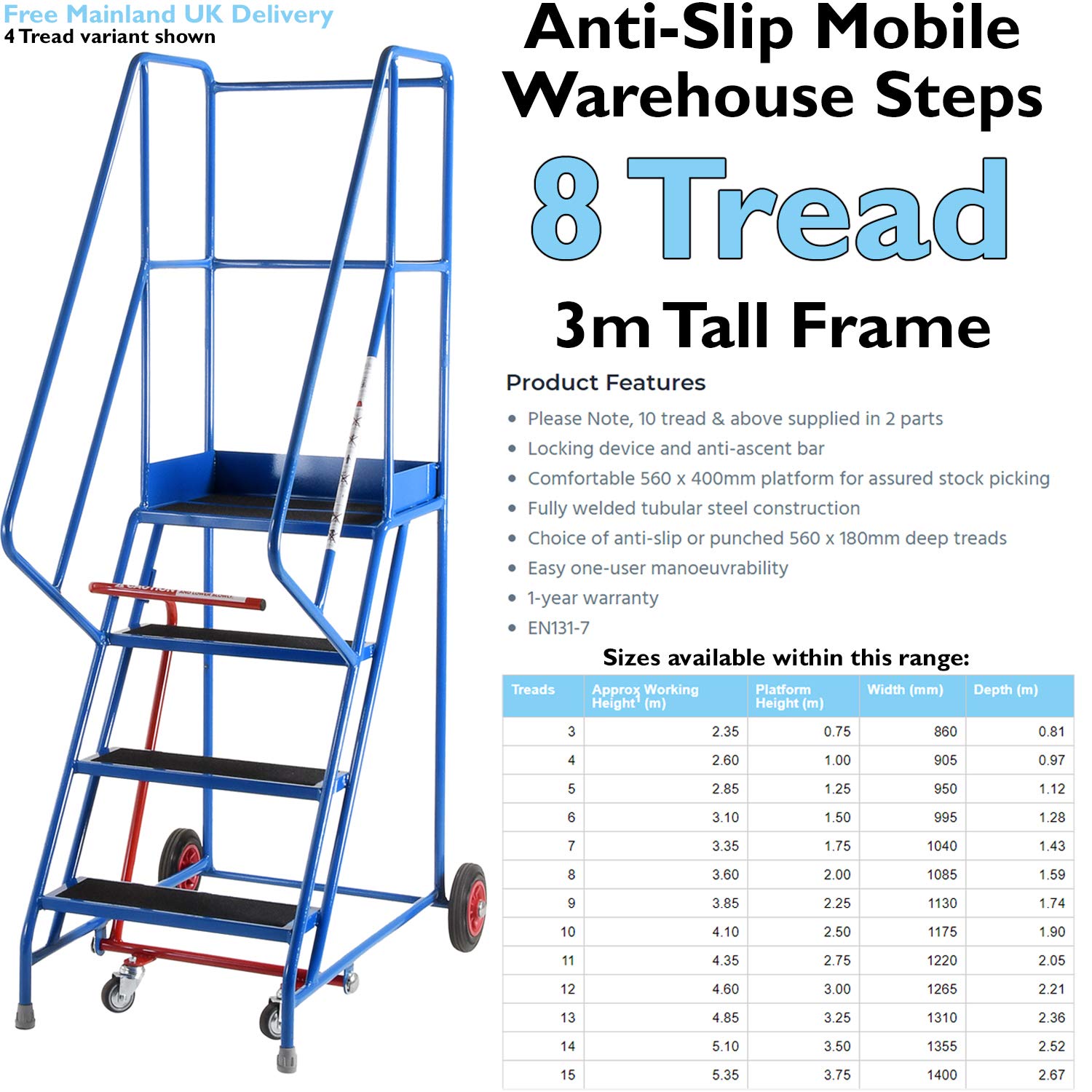 Portable Warehouse Stairs High Quality Portable Folding Ladders For
