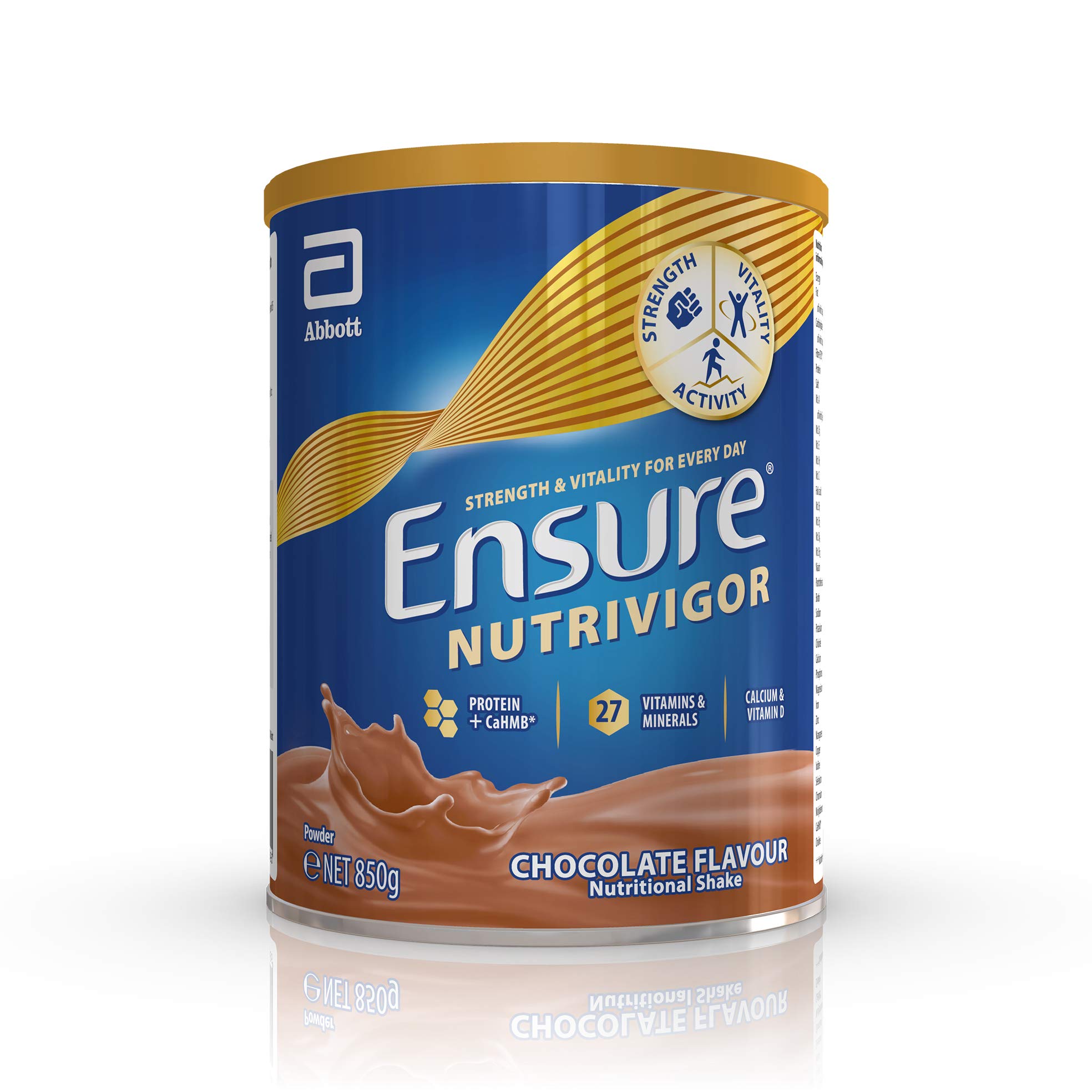 Buy Ensure Vigor tional Shake| 850g |Chocolate Flavour | Support ...