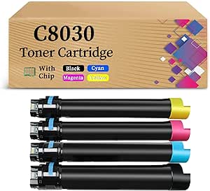 Amazon.com: for Xerox C8030 Toner Cartridge Extra High Yield Replacement Pack for AltaLink C8030 ...