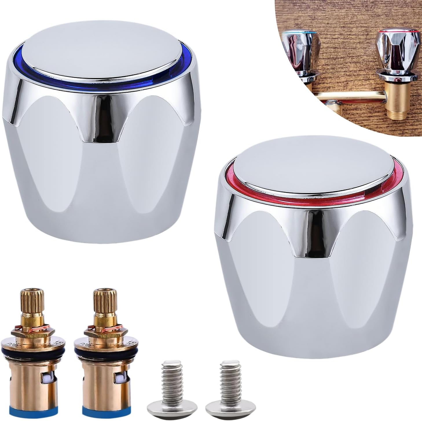 Plastic Ceramic Replacement Tap Valves: YOYIAG Replacement Tap ...