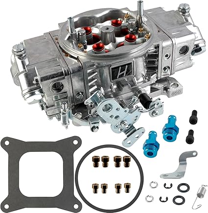 Amazon.com: RoyalAir Double Pumper Carburetor, Square Bore, High ...