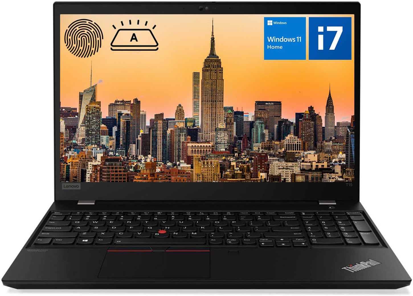 Lenovo ThinkPad T15 Gen 2 Business Laptop, 15.6" FHD Display, Intel i7 ...