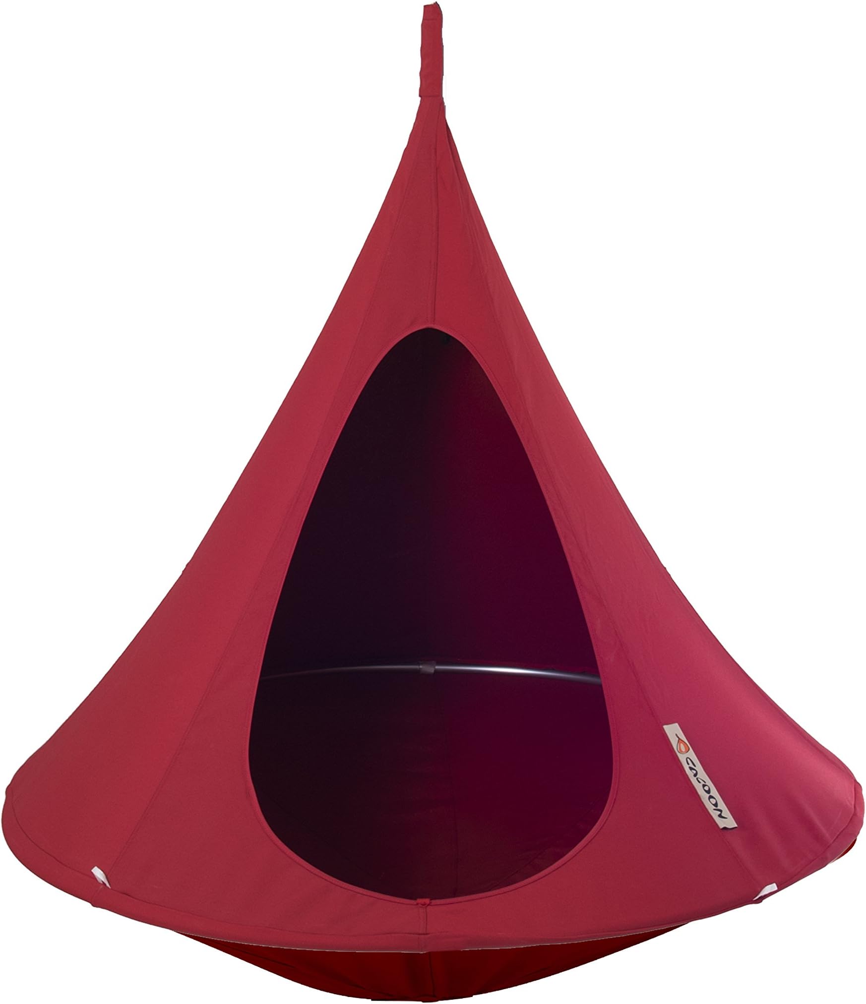 Amazon.com: Double Cacoon Hanging Chair - Color Mulberry - Weight ...