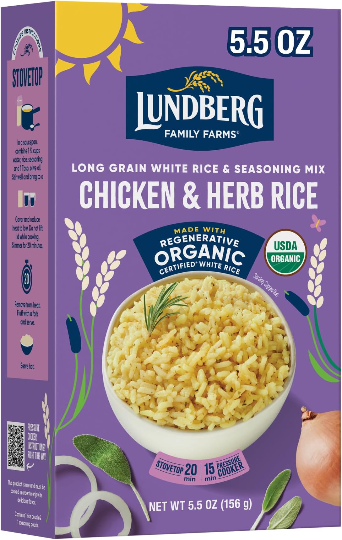 Amazon.com : Lundberg X Fly By Jing Chili Crisp Rice – Microwave Ready ...