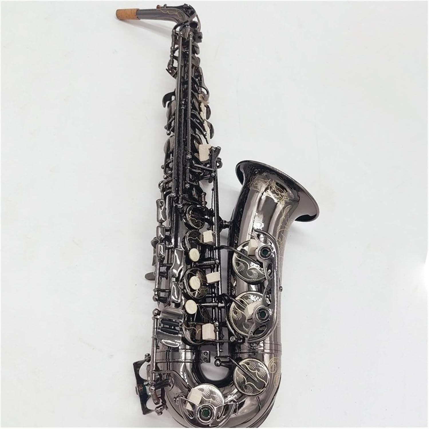 Amazon.com: Professional Saxophone Black Professional Alto Saxophone E ...