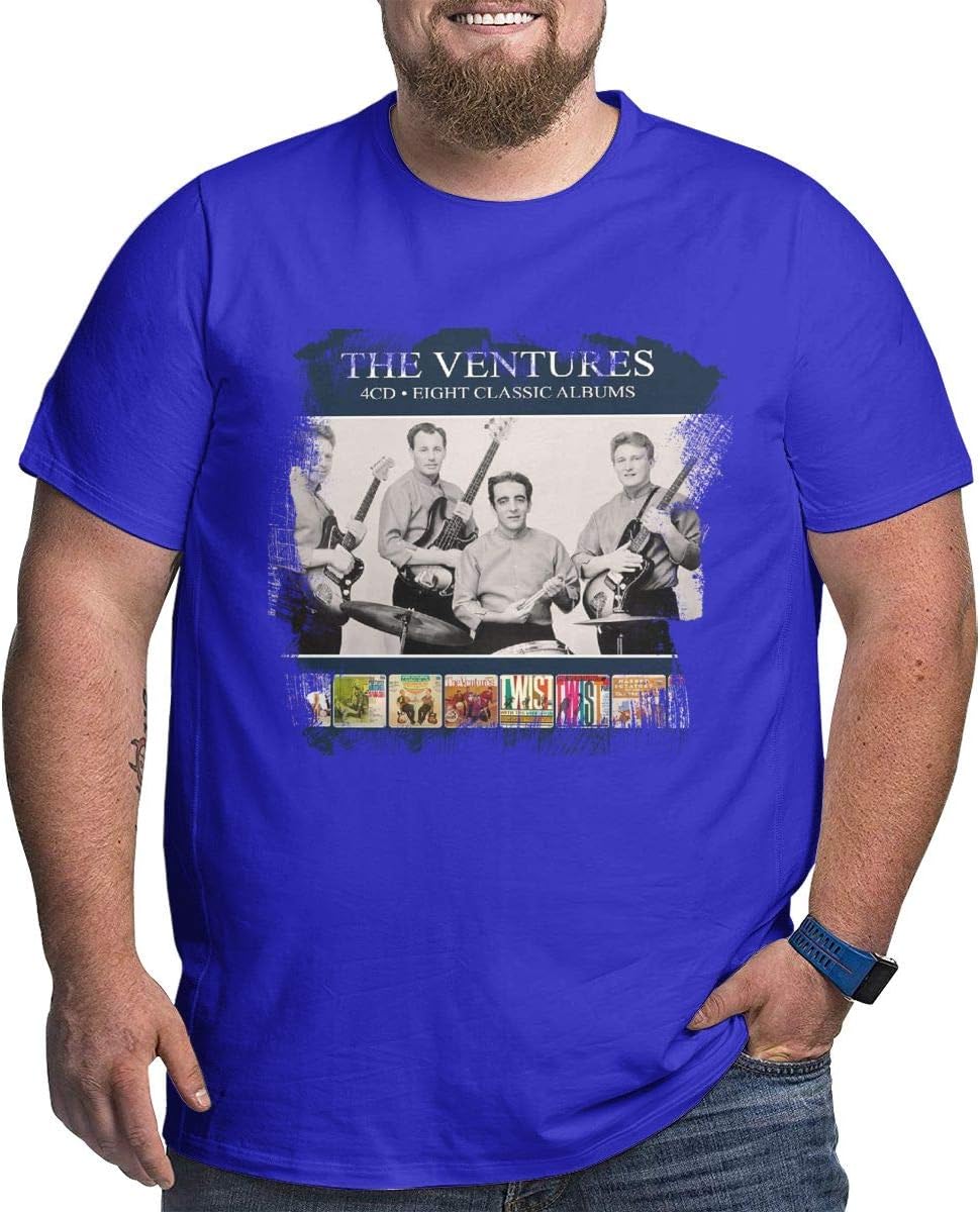 Th Venture#8 Classi Album Large Size T-Shirts for Men Lightweight Short ...