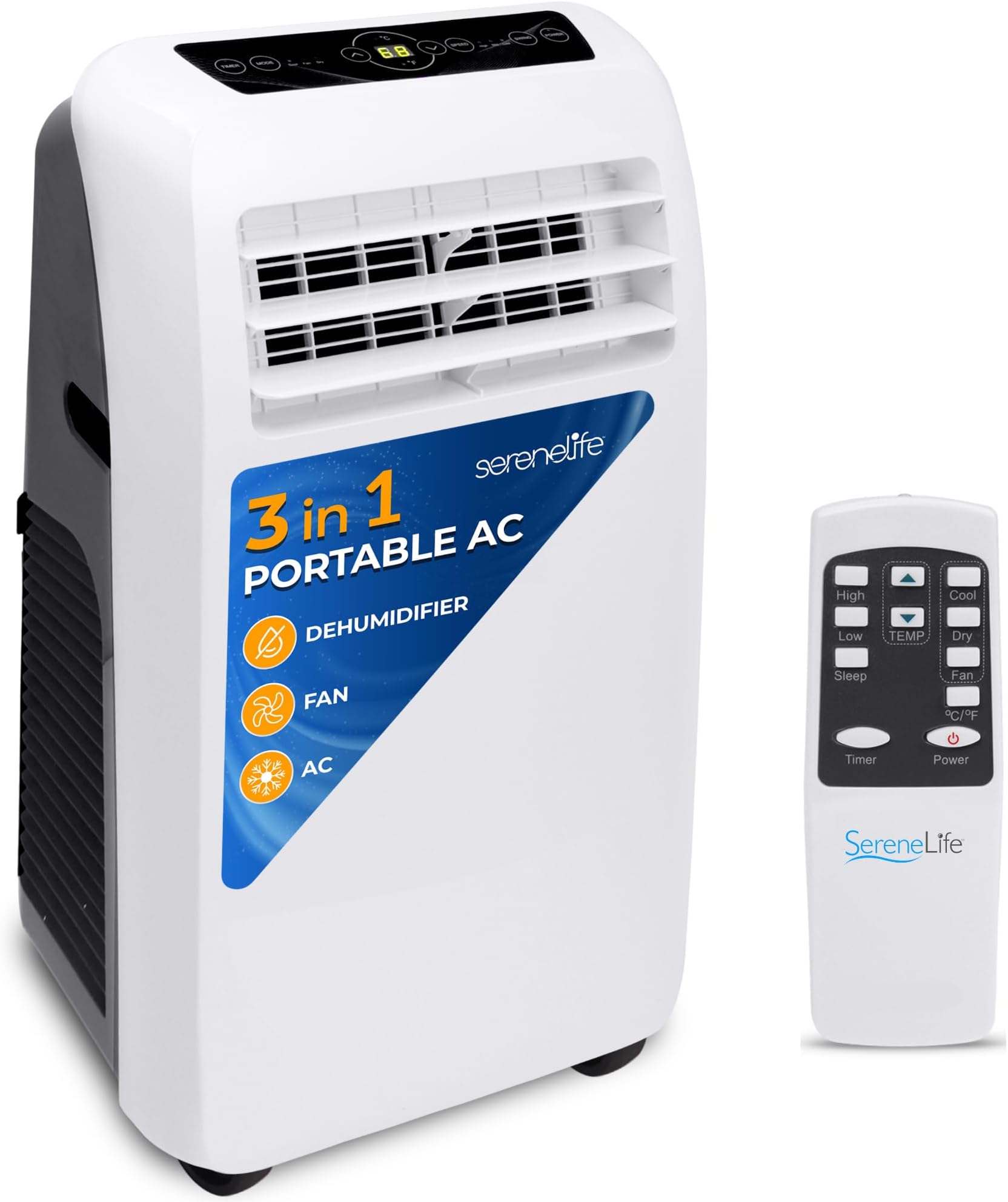 Amazon.com: LG 6,000 BTU Portable Air Conditioner, 115V, Cools 250 Sq ...