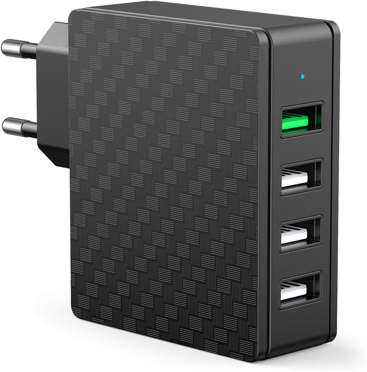 JOOMFEEN USB Ladegerät mit Type C Ladekabel,Quick Charge 3.0 30W/6A USB ...