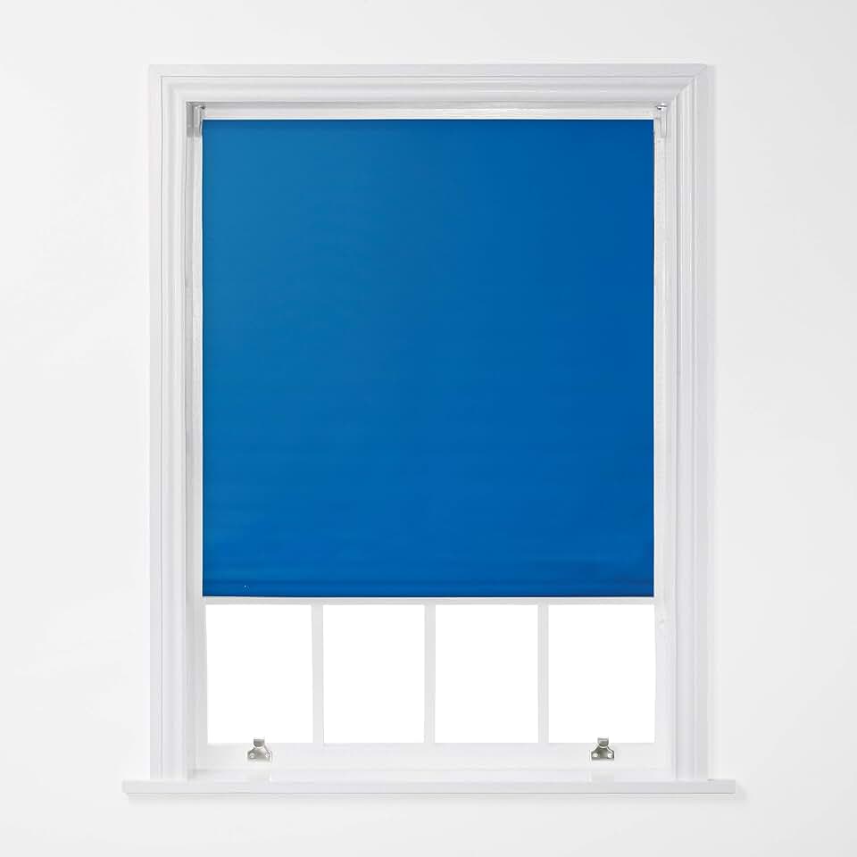 Amazon.co.uk: blue roller blinds