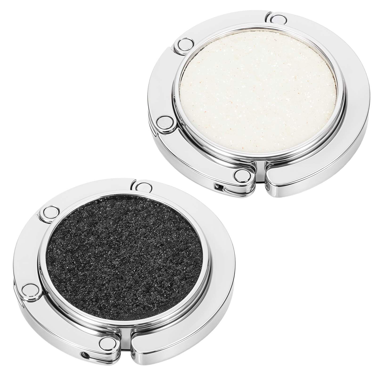 Amazon.com: Gjinxi 2Pcs Bling Foldable Purse Hooks for Table & Desk ...