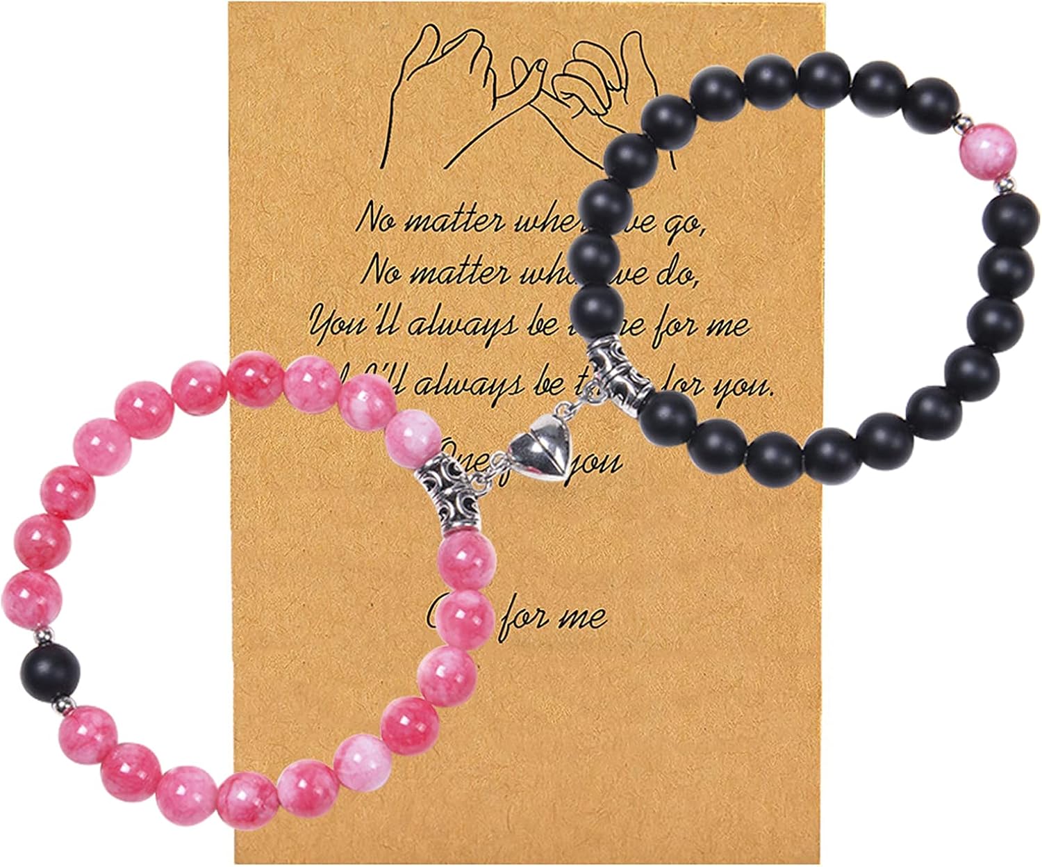 Amazon.com: YANCHUN Matching Bracelets for Couples Relationship ...