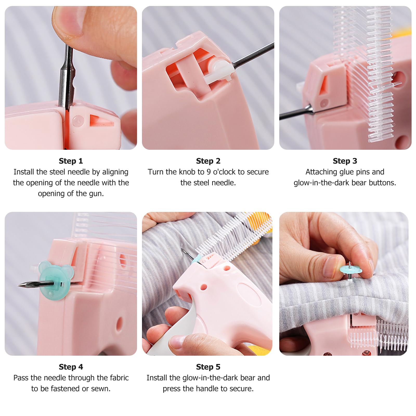 Snapklik.com : Quick Clothing Fixer, Stitch Gun, Tagging Gun For ...