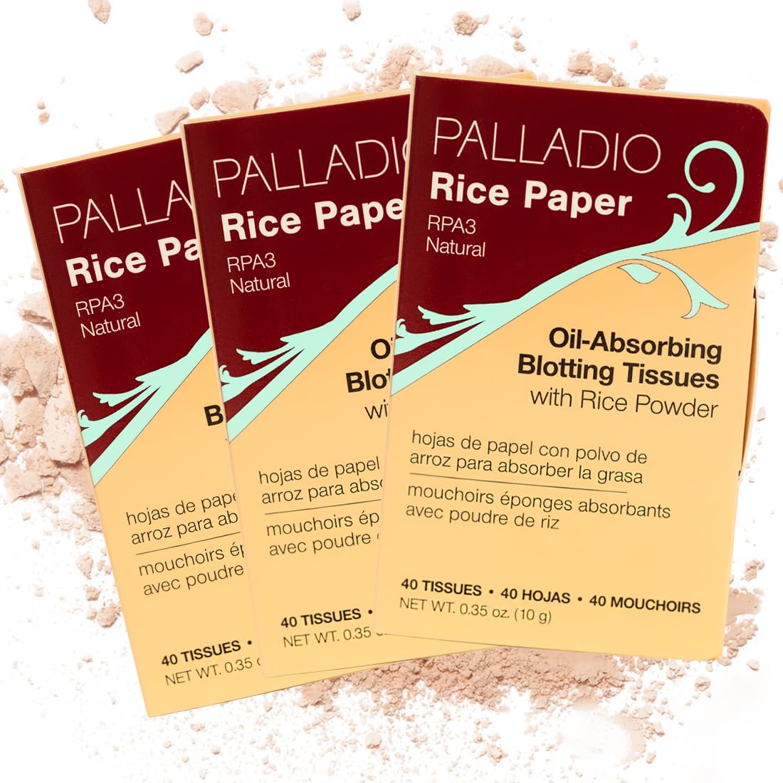 Snapklik.com : Palladio Rice Paper Facial Tissues For Oily Skin, Face ...