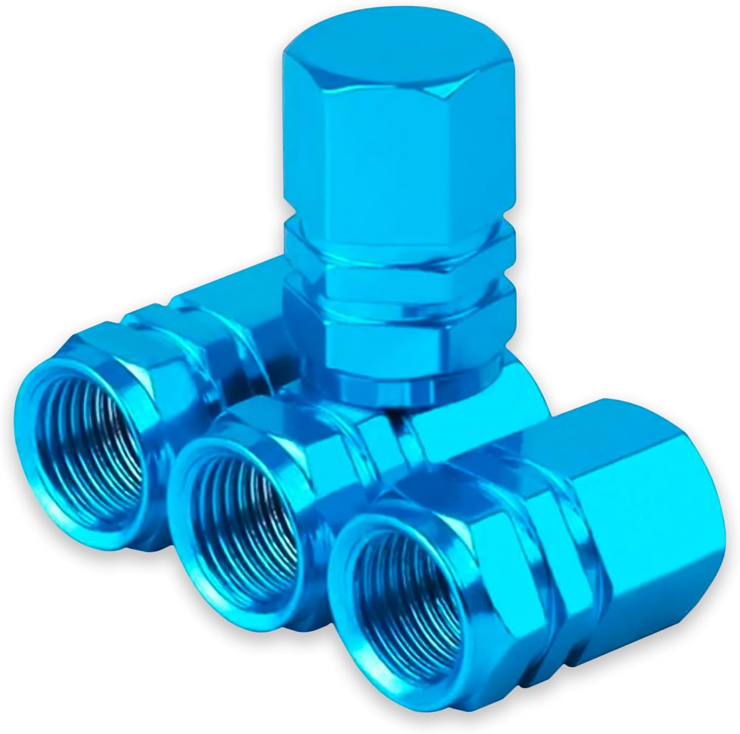 Amazon.com: Car Tire Valve Stem Caps 4 PCS | Universal Stem Covers ...