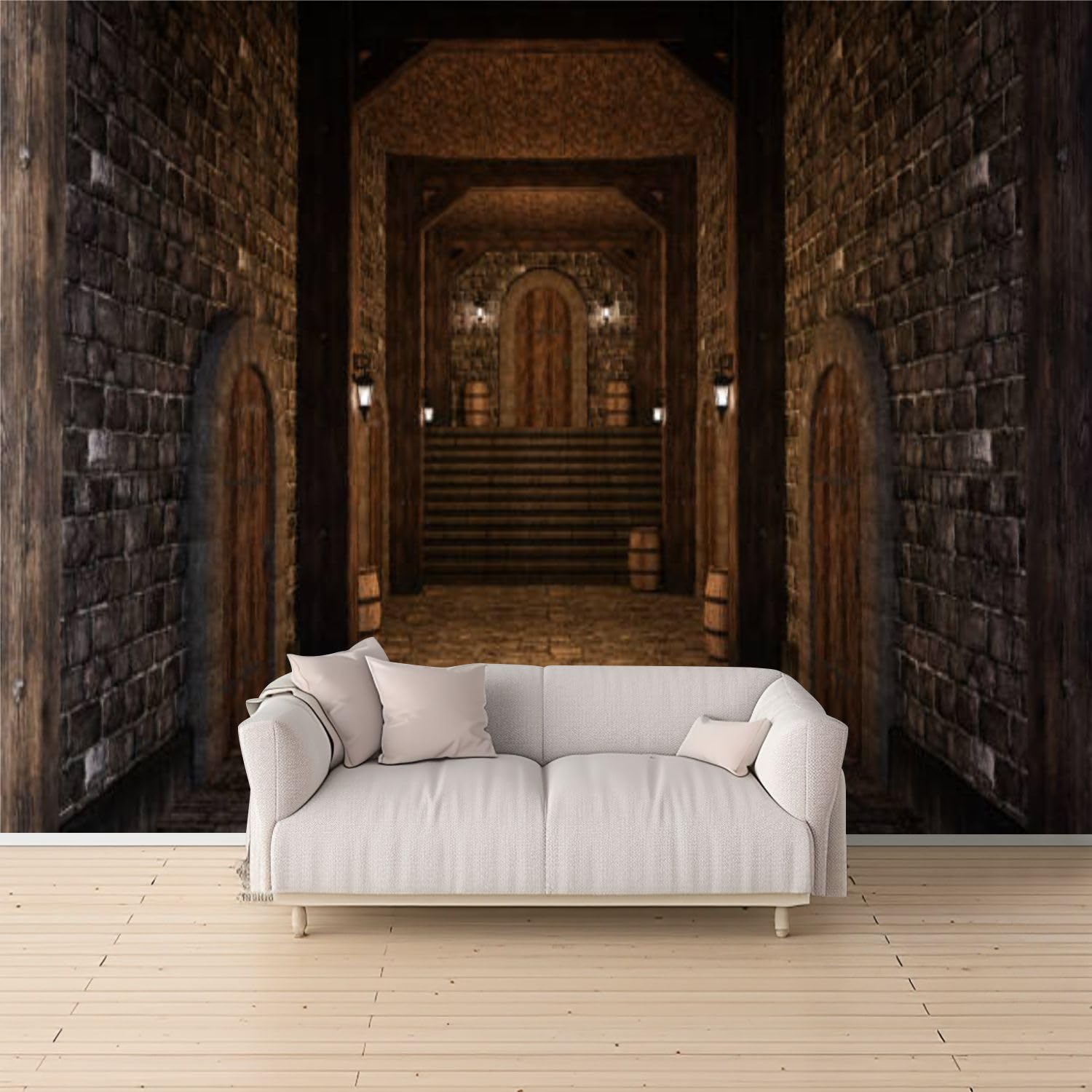 Interior Castle Walls