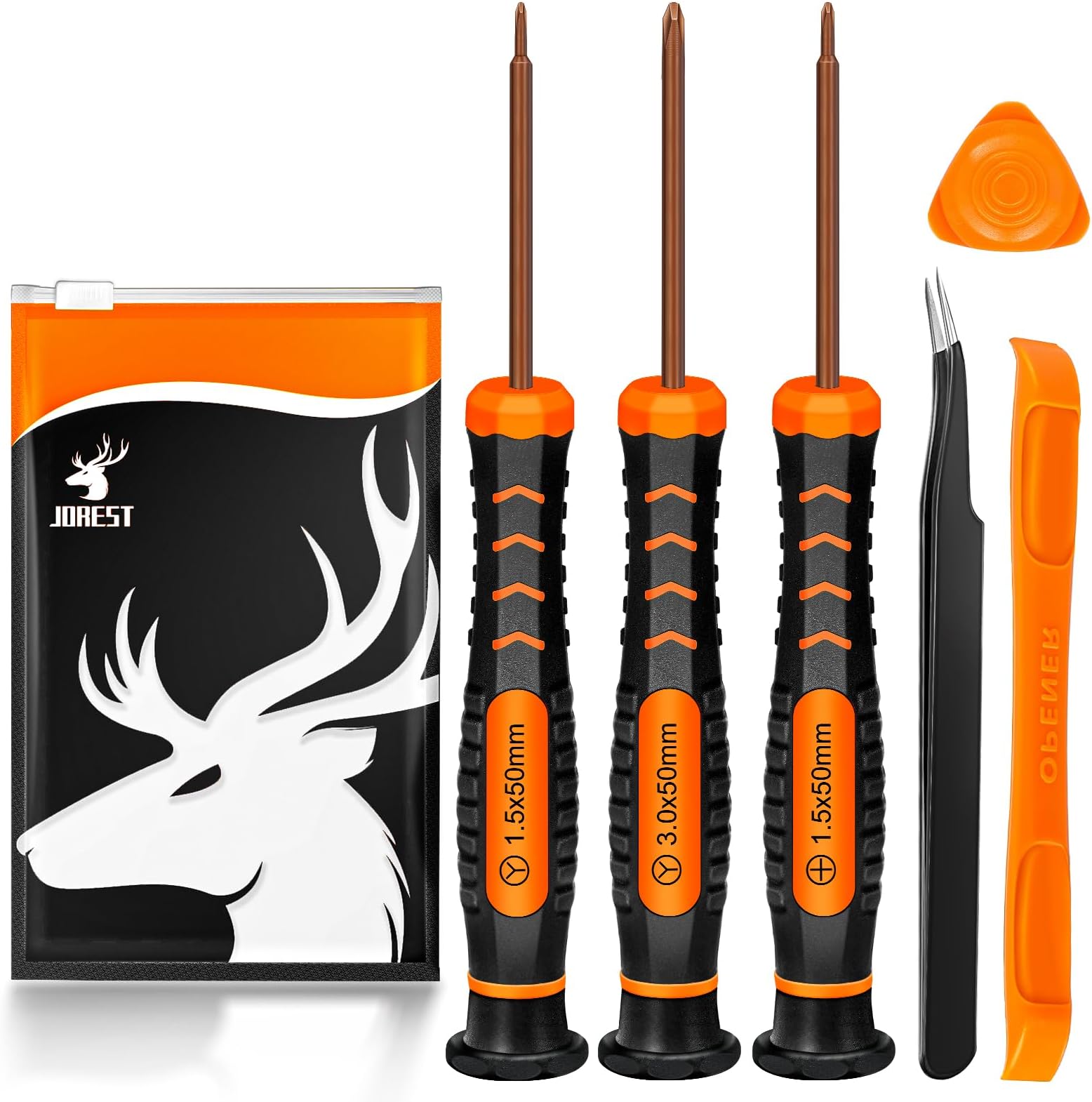 5 Piece Y Tip Screwdriver Set, Magnetic Tri Point Tip Screwdriver Bits ...