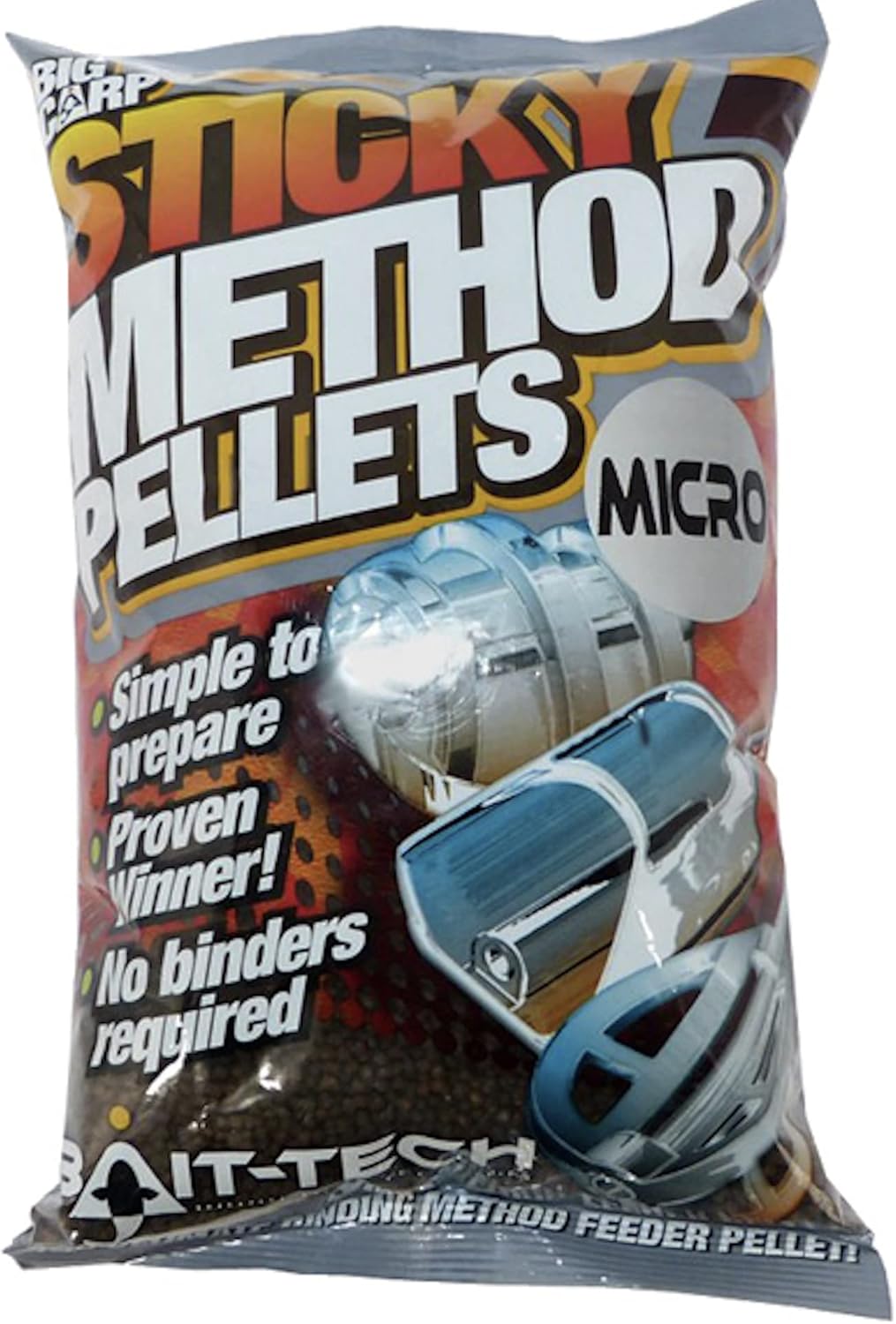 Bait-Tech Sticky Method Pellets Micro Green 800g : Amazon.co.uk: Sports ...