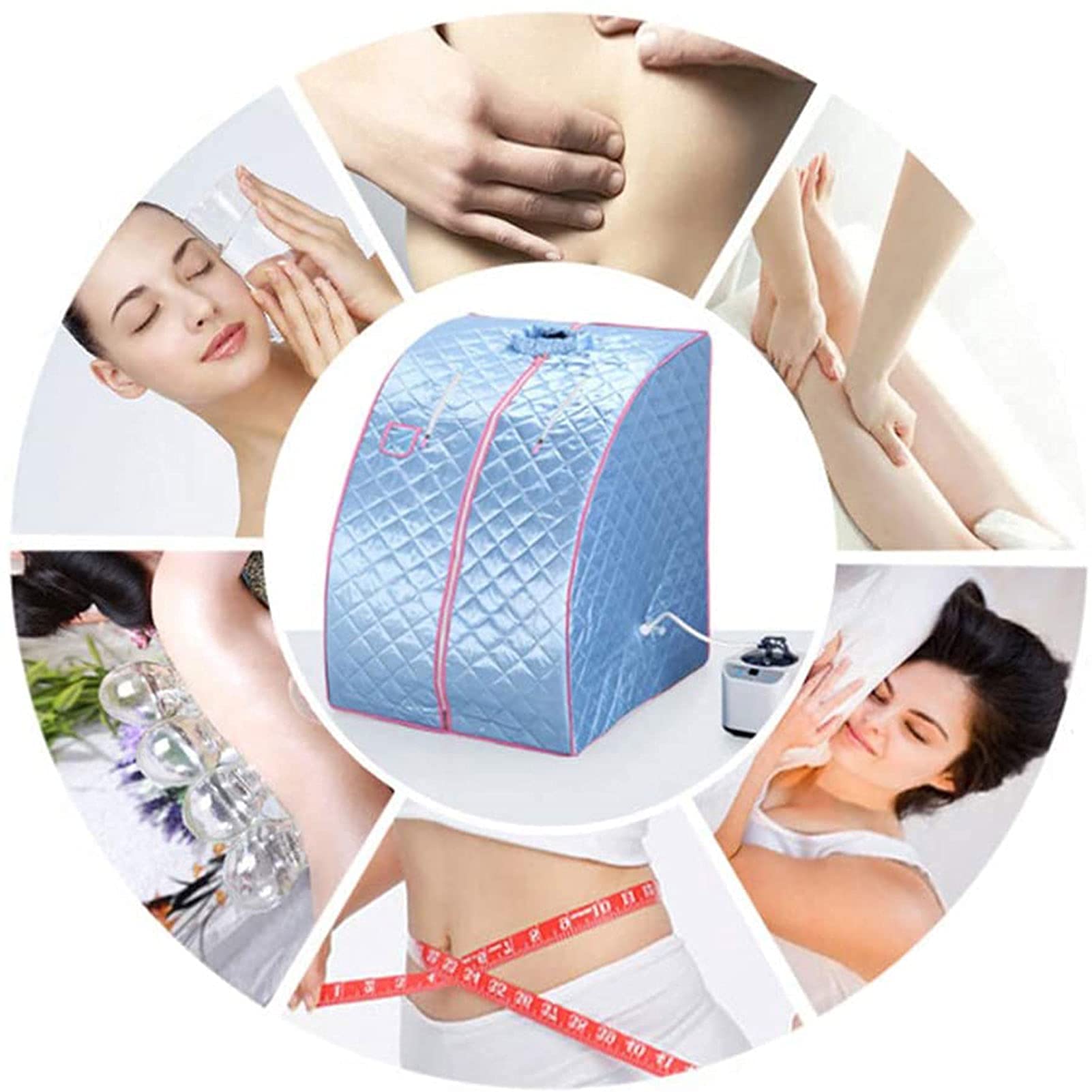 Amazon.co.jp: ポータブル家庭用スチームサウナサウナキャビンサウナ