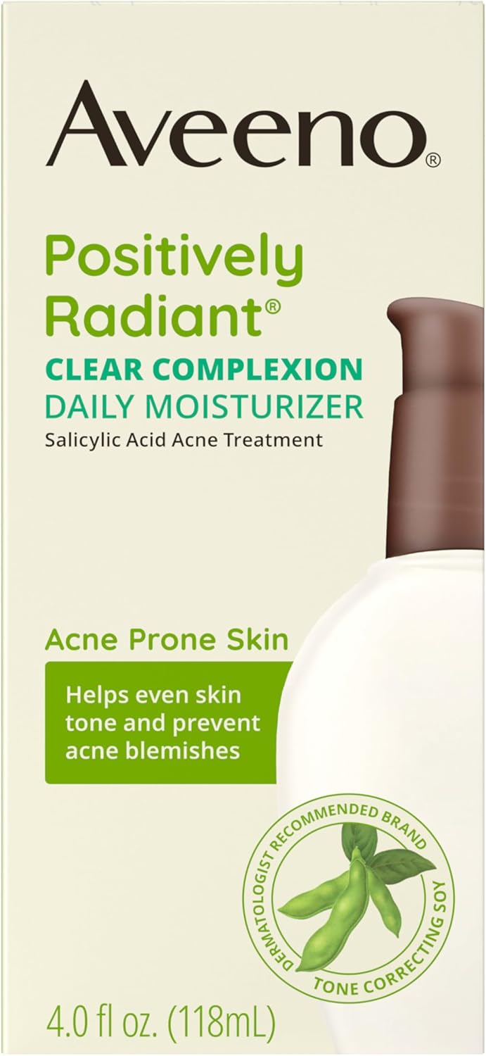 Amazon.com: Aveeno Hidratante Facial Positivamente Radiante para Cutis ...