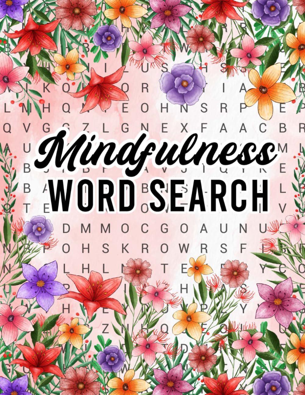 Mindfulness Word Search Book: Large Print Puzzles for Inner Peace ...