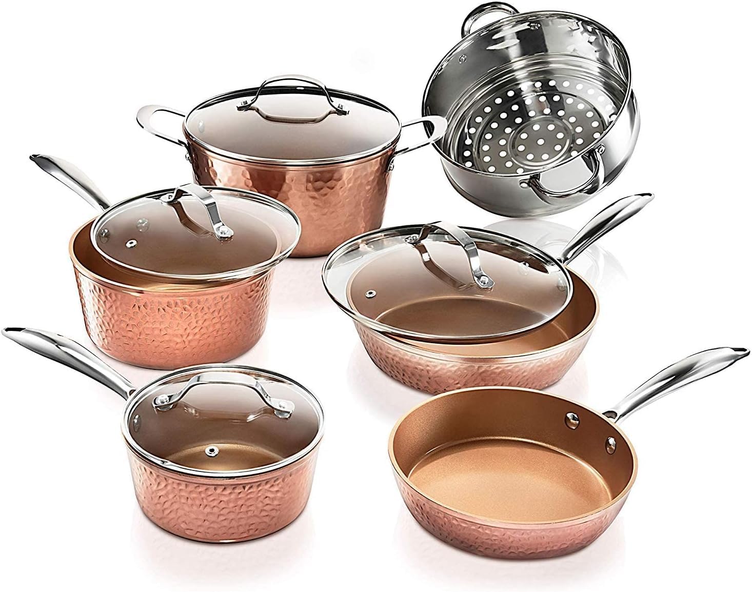Amazon.com: Mauviel M'Heritage 200 B 2mm Polished Copper & Stainless ...