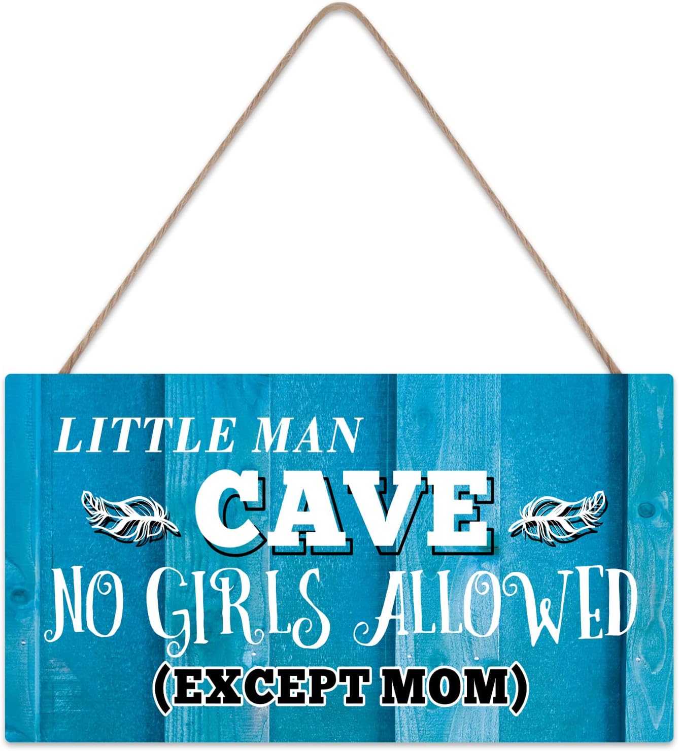 Amazon.com: CAKIROTS Funny Wall Sign for Kids Typographic Art Print ...