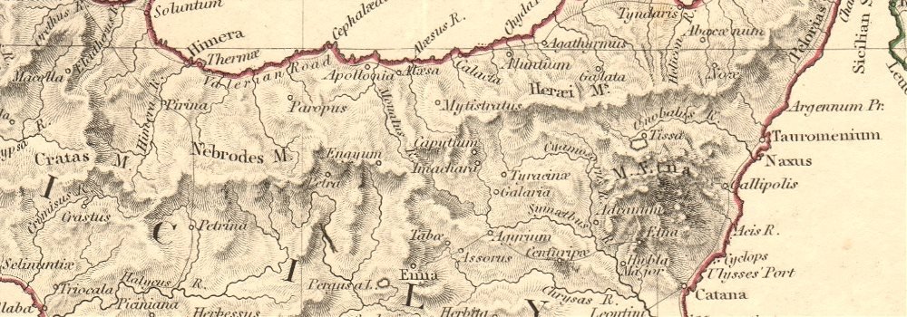 Imágenes De Balata Sicily Map