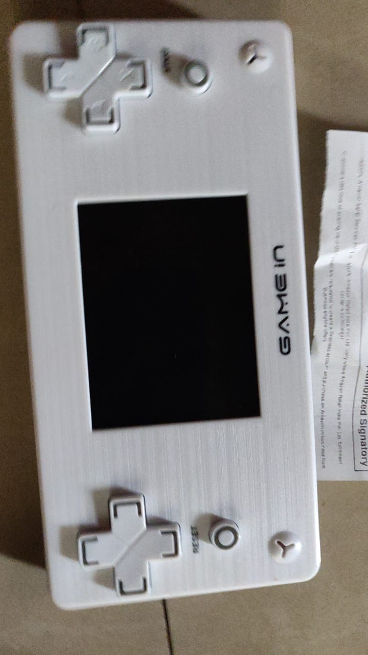 Mitashi Game In Smarty Chotu Handheld Gaming Console (White) : Amazon ...